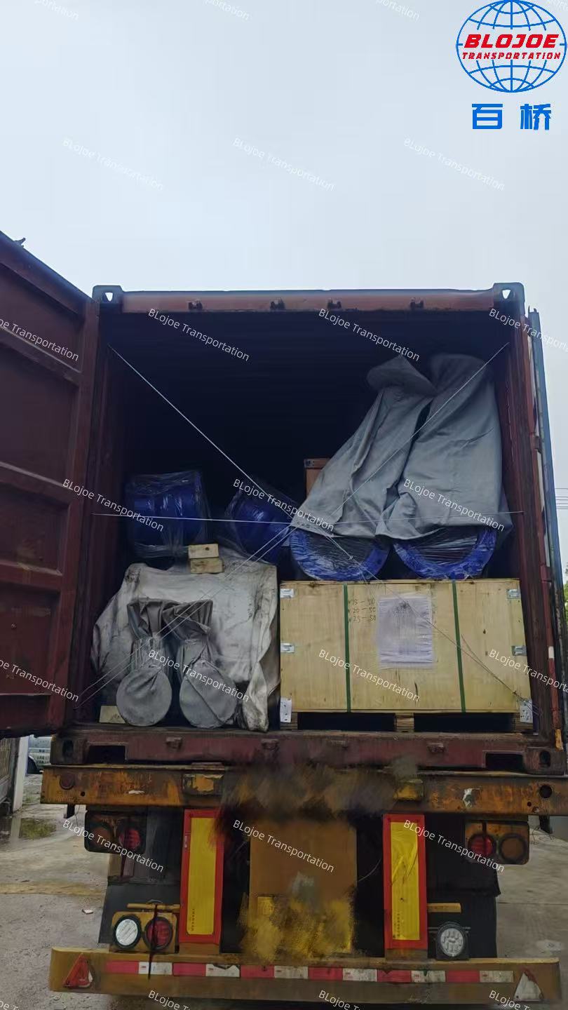Rail transport (FCL COC)20GP*1——Welded ball valve, gate valve, cast ...